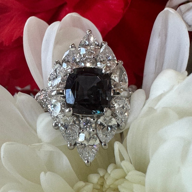 Alexandrite & Diamond Ring # 200-02630 – O’Neill’s Estate Jewelry